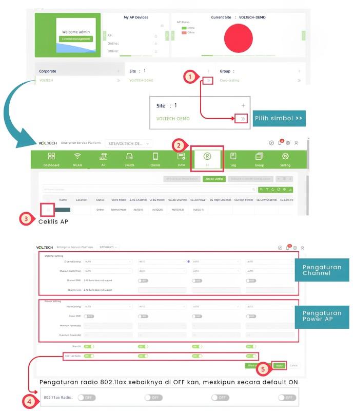 VOL.TECH ESP ConfigurationTemplate for Governments Project | Voltech